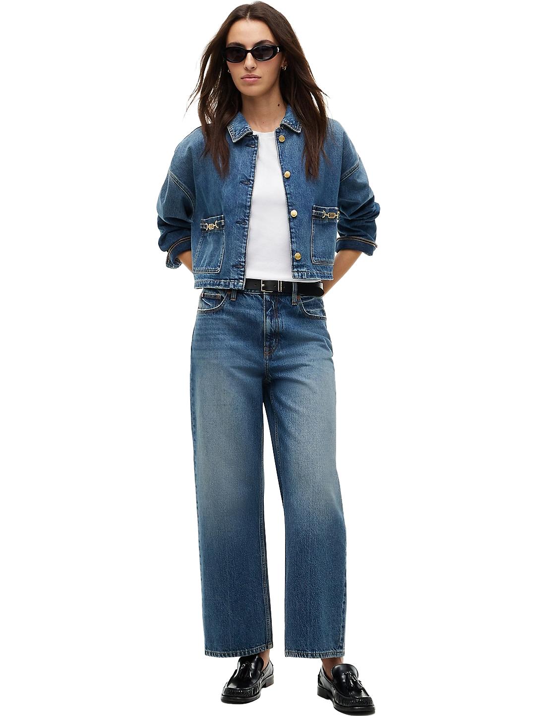 TOMMY HILFIGER Tommy Hilfiger High-Rise Modern Wide-Leg Jeans